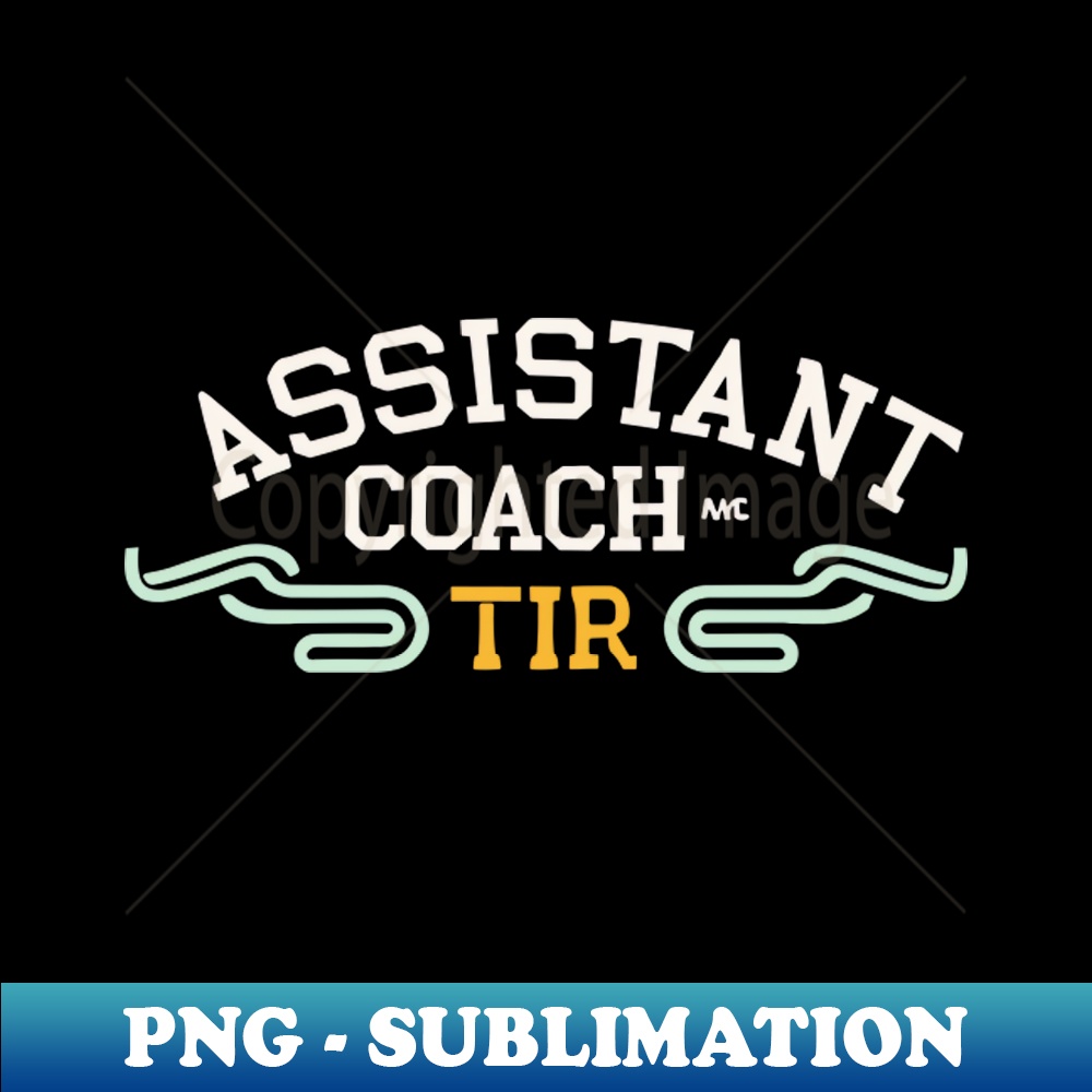 ASSISTANT COACH shirt - t-shirt for coaches - Signature Subl | Inspire ...