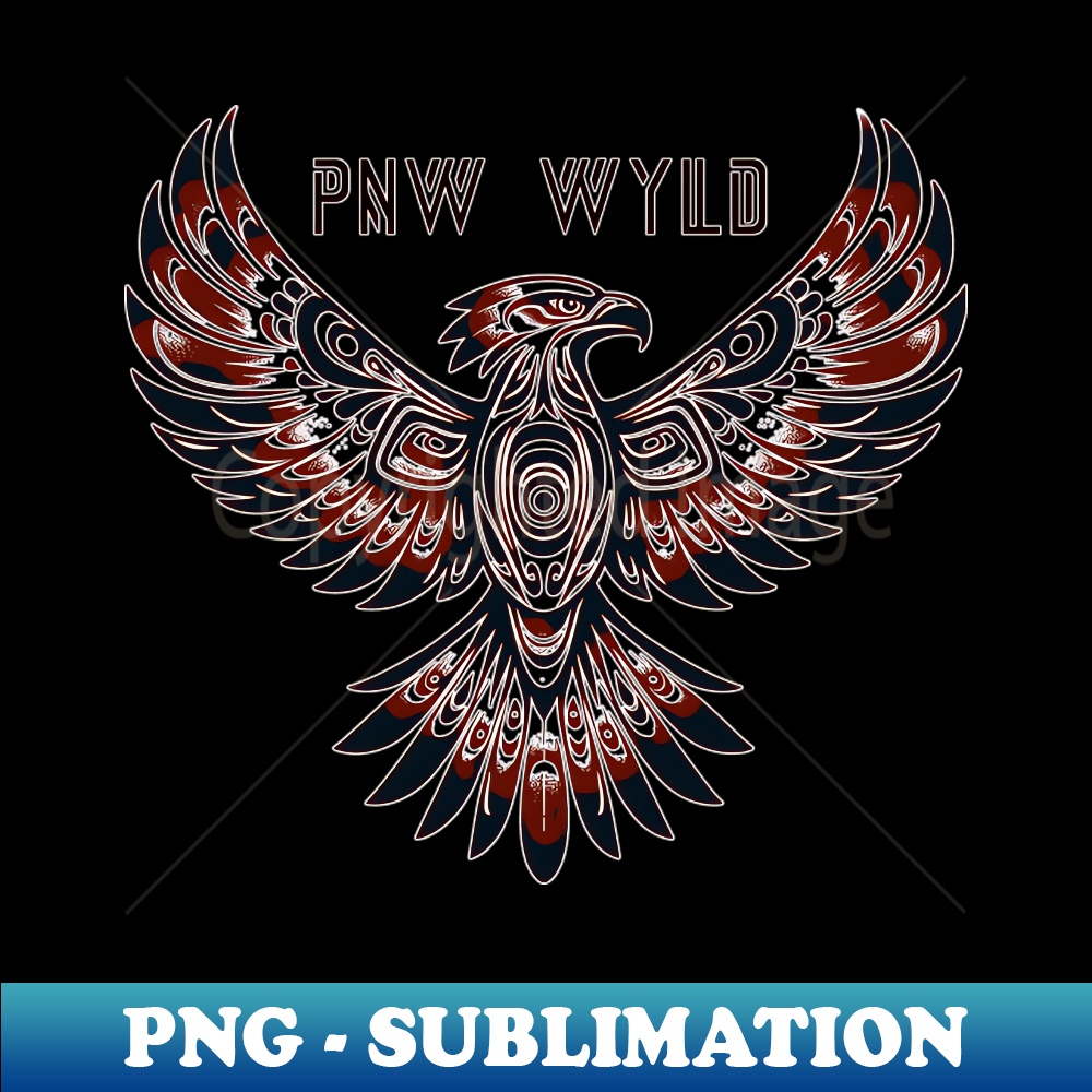 PNW WYLD Thunderbird mythical art native american art tribal | Inspire ...