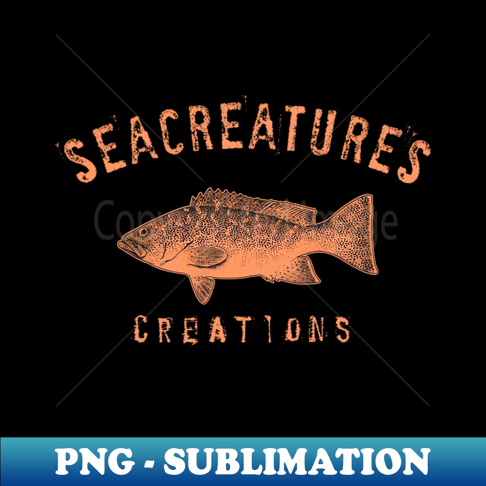 Grouper Fish - Premium PNG Sublimation File - Stunning Subli - Inspire ...