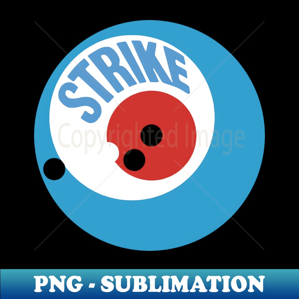 STRIKE RECORDS - High-Resolution PNG Sublimation File - Crea - Inspire ...