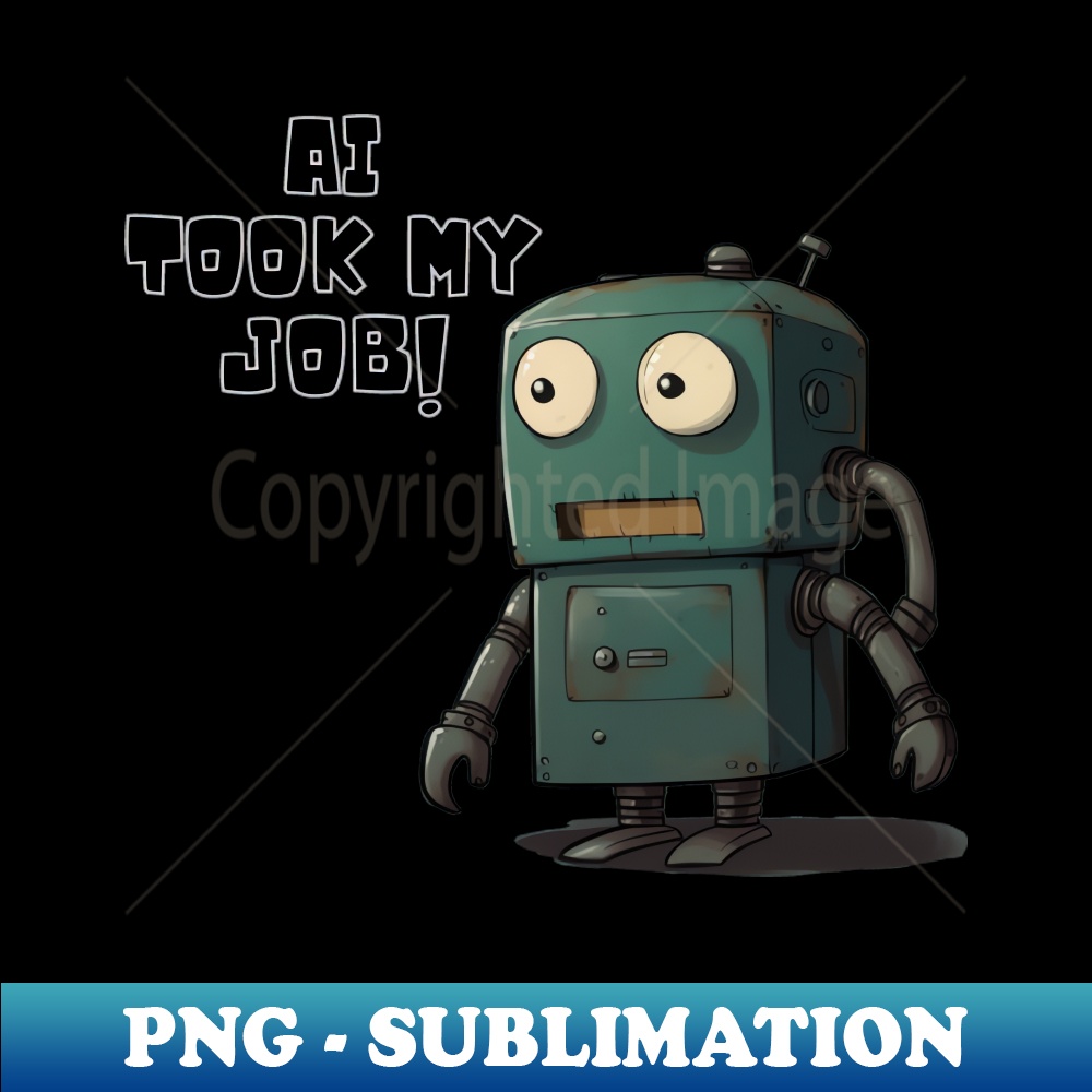 AI Took My Job They took my job meme - Signature Sublimation | Inspire ...