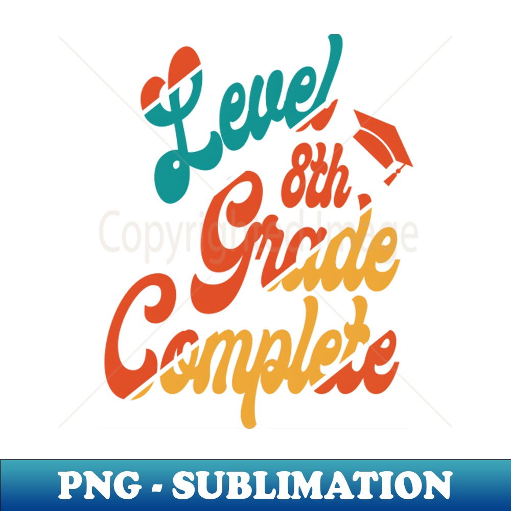 8th Grade Level Complete Video Gamer - Stylish Sublimation D | Inspire ...