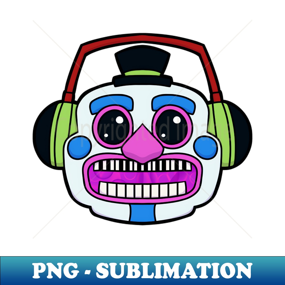 DJ Music Man - FNaF - Unique Sublimation PNG Download - Vibr | Inspire ...