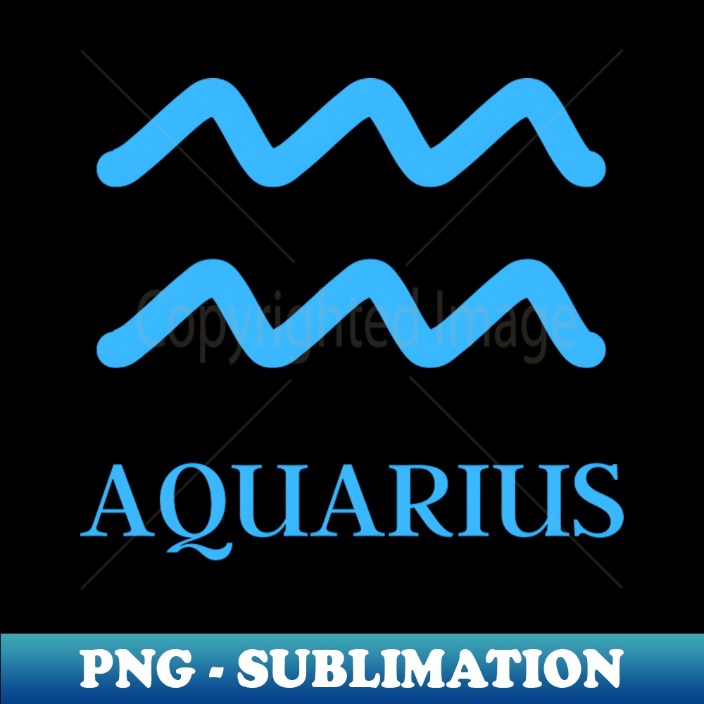 AQUARIUS SYMBOL - PNG Transparent Digital Download File for | Inspire ...