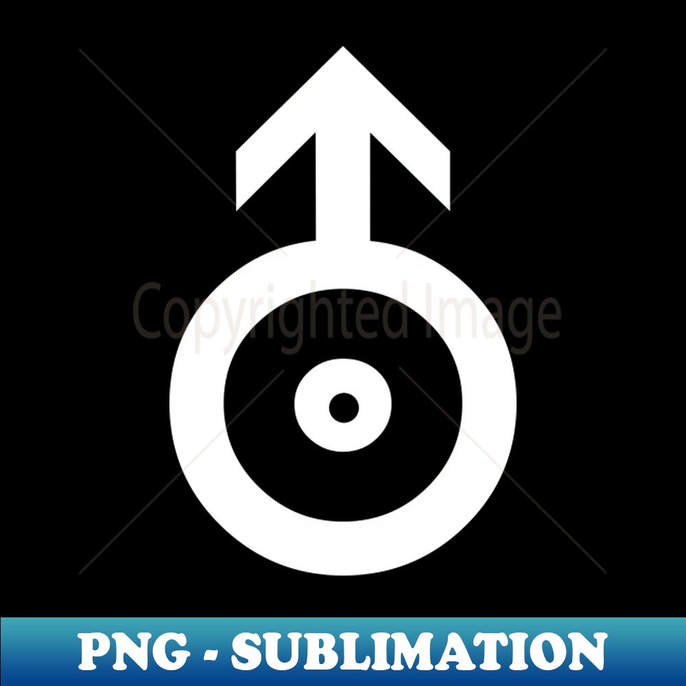Uranus Alchemical Symbol - Elegant Sublimation PNG Download | Inspire ...