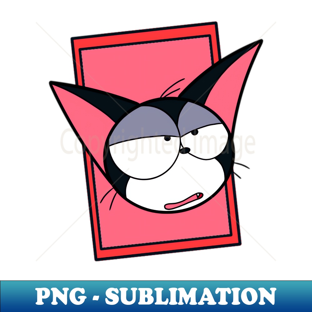 Cat Kuro in frame - Decorative Sublimation PNG File - Perfec | Inspire ...