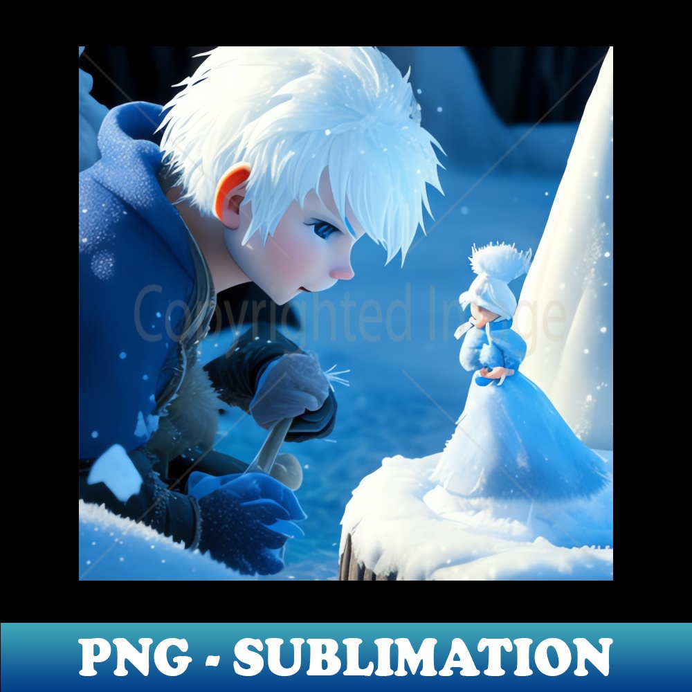 Frostweaver Guardian of the Frozen Realms - Modern Sublimati | Inspire Uplift