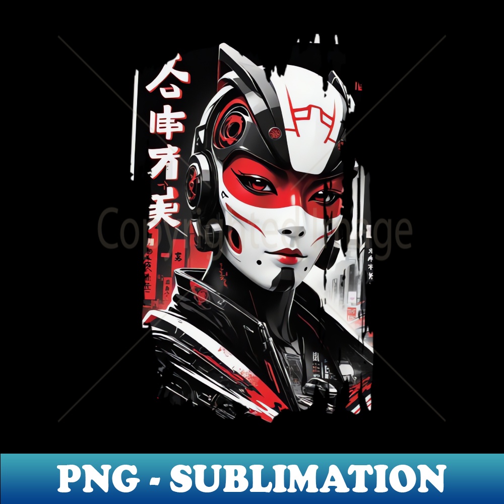 Kitsune Cyber - Japanese Futuristic Vaporeave Style - Creati | Inspire ...