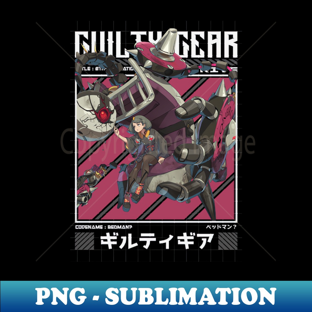 Bedman - Guilty Gear Strive - Digital Sublimation Download F | Inspire Uplift