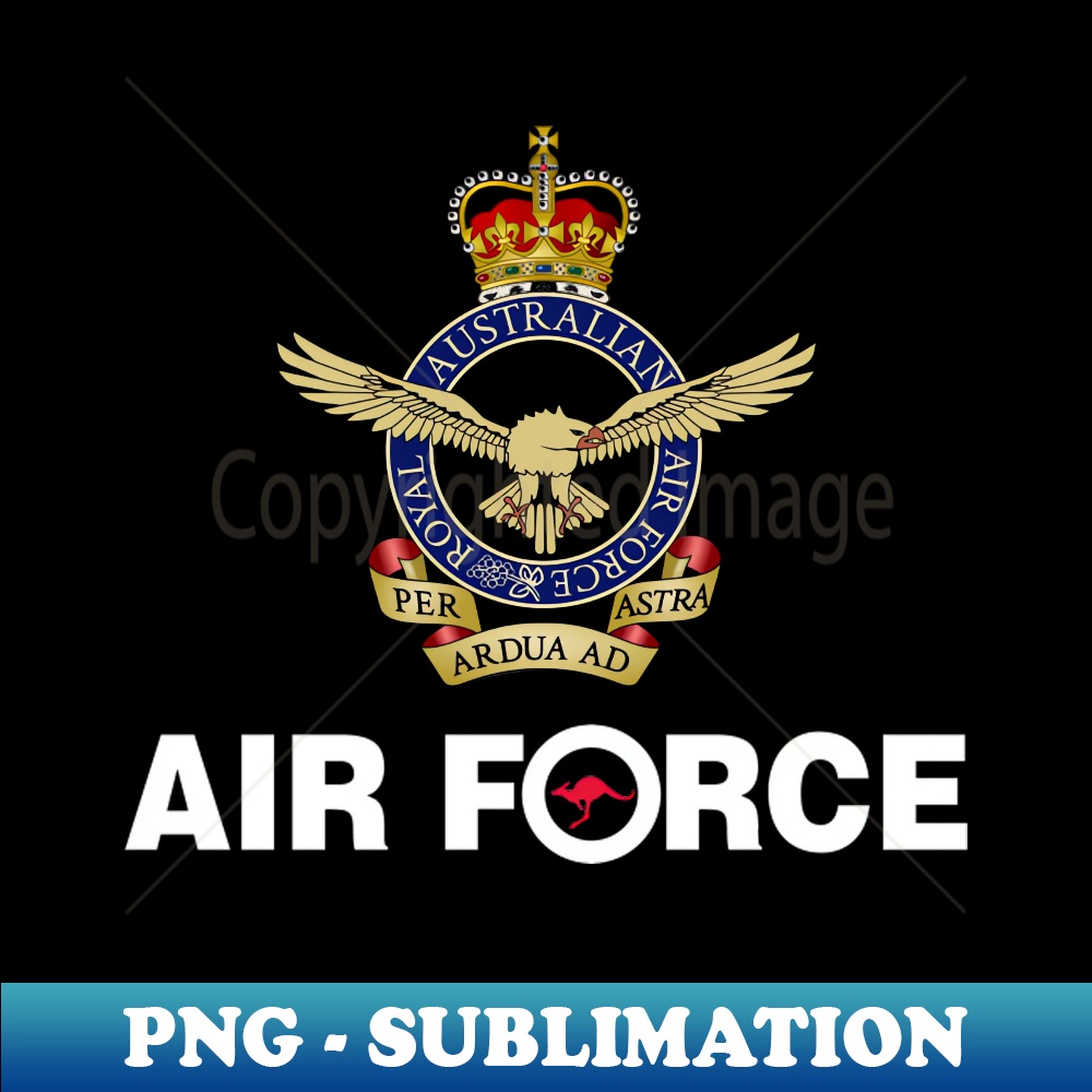 Royal Australian Air Force RAAF - Instant PNG Sublimation Do | Inspire ...