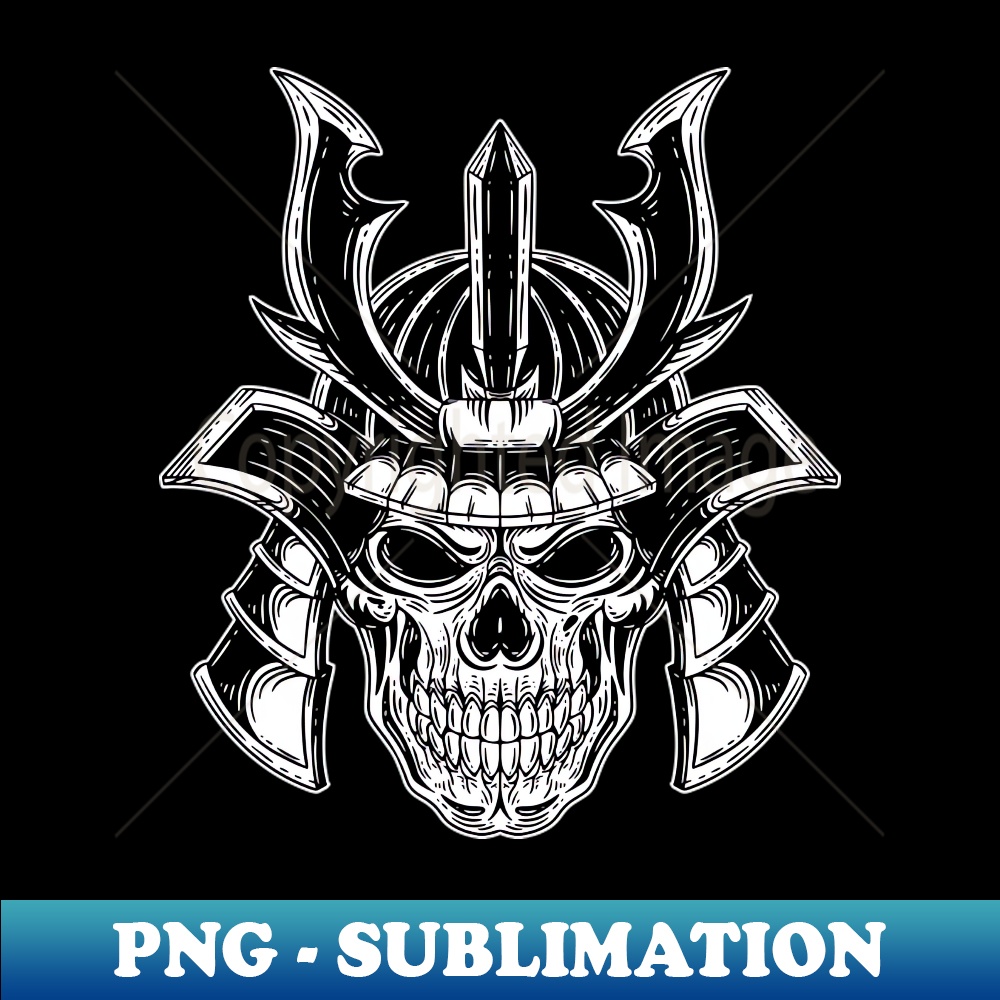 Japanese Demon Mask Skull Samurai Warrior Dark Art - Unique | Inspire ...