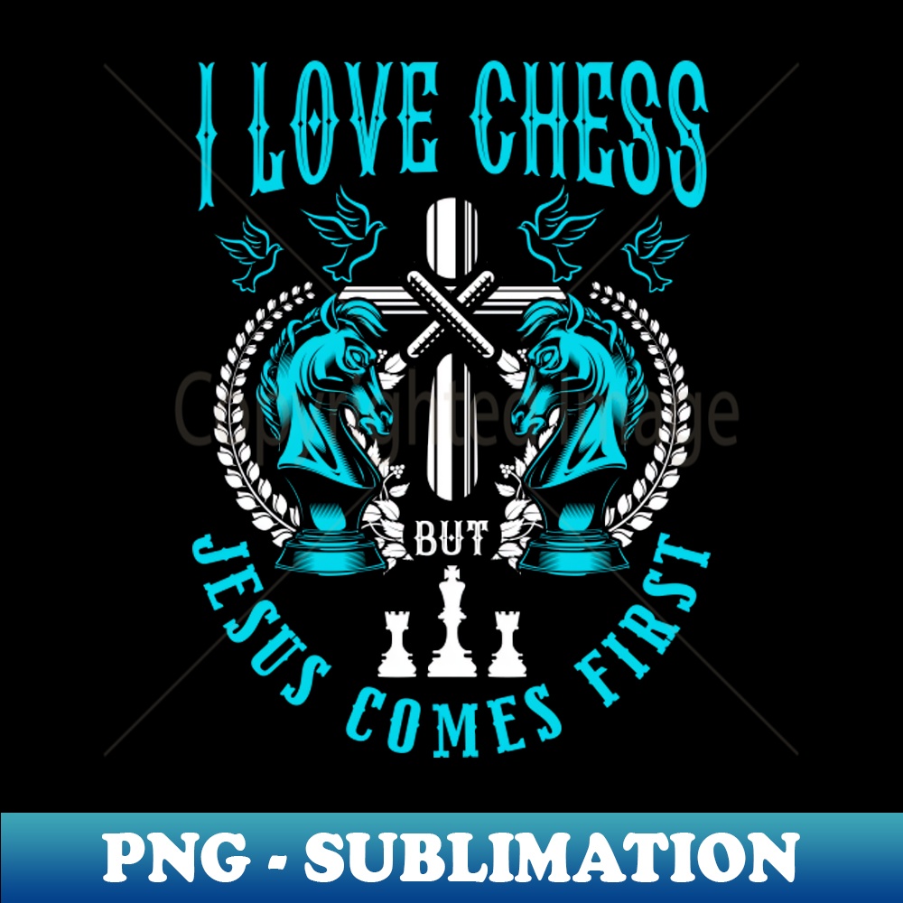 Chess Club Chess Merch Christian Jesus Chess - Sublimation-R | Inspire ...