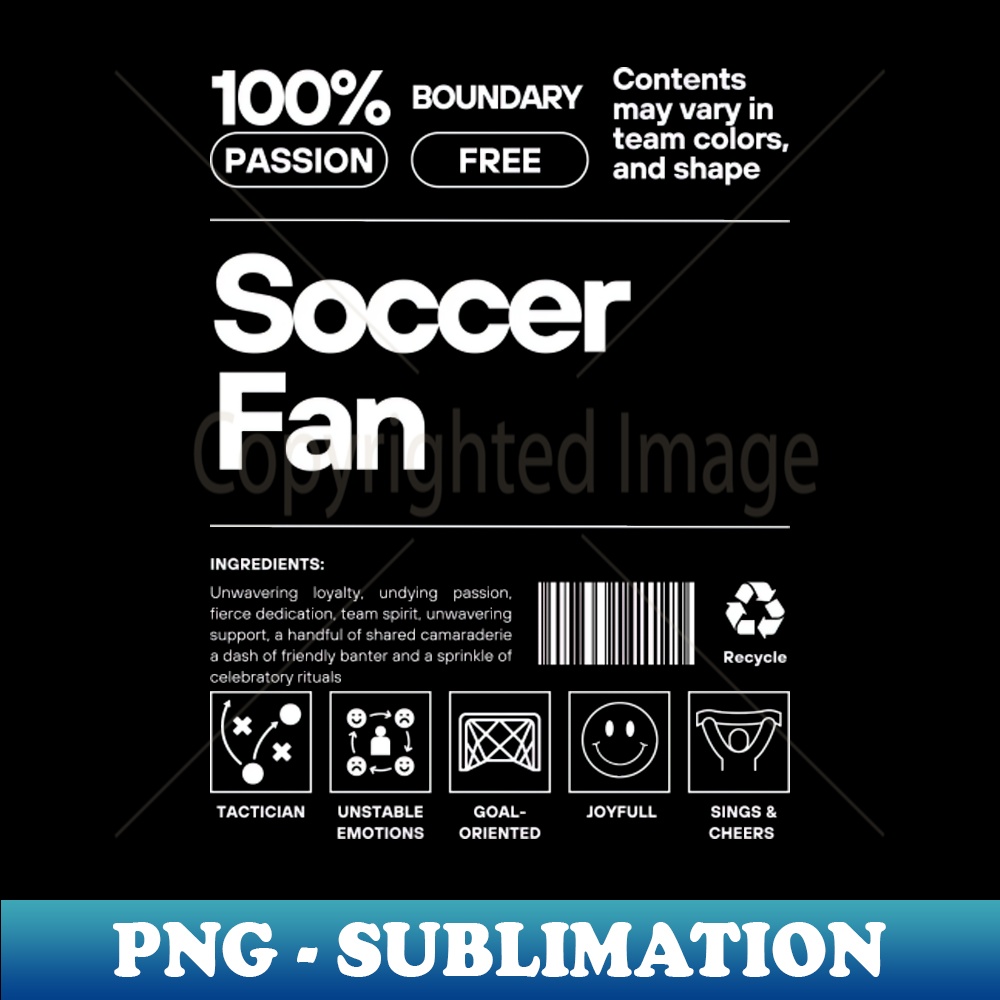 SCTX005 - Soccer Fan Product Description - High-Quality PNG | Inspire ...