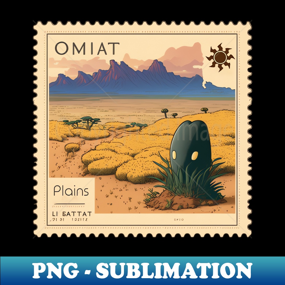 MTG - Plains Stamp - Omiat - Postage Stamp Series - Creative | Inspire ...