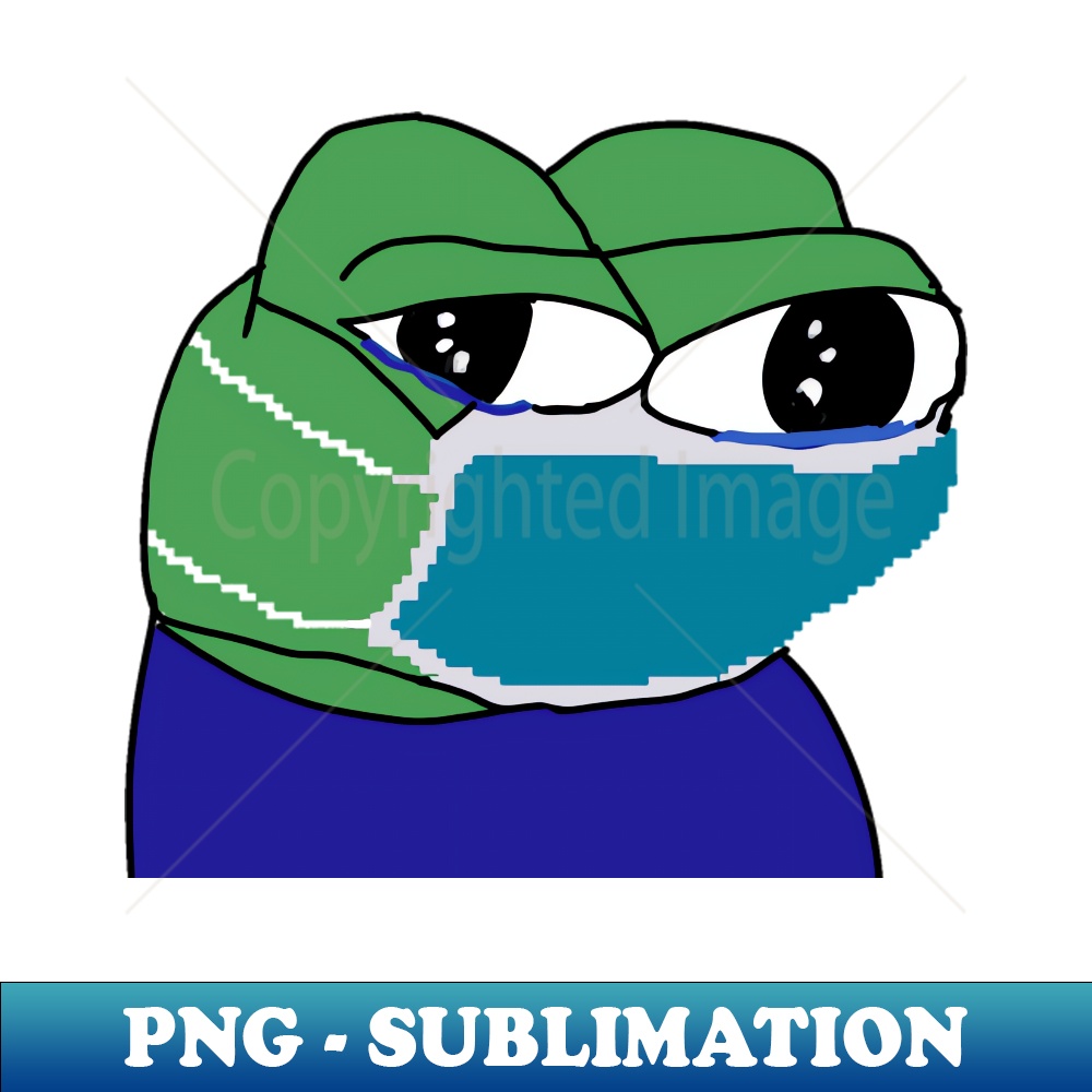 Mask Pepe - Signature Sublimation PNG File - Defying the Nor - Inspire ...
