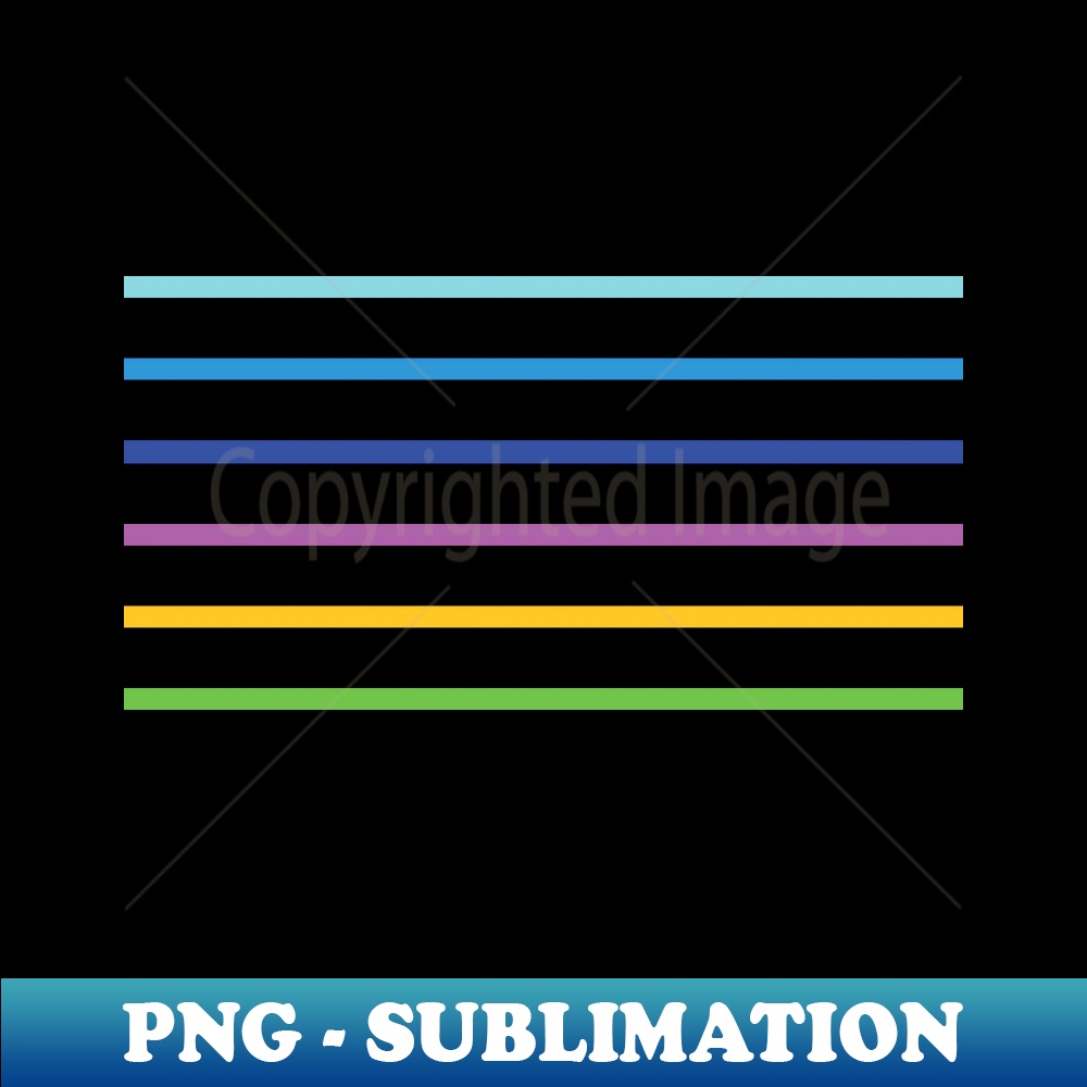 Inverted Rainbow Pride Flag Colors - Sublimation-Ready PNG F | Inspire ...