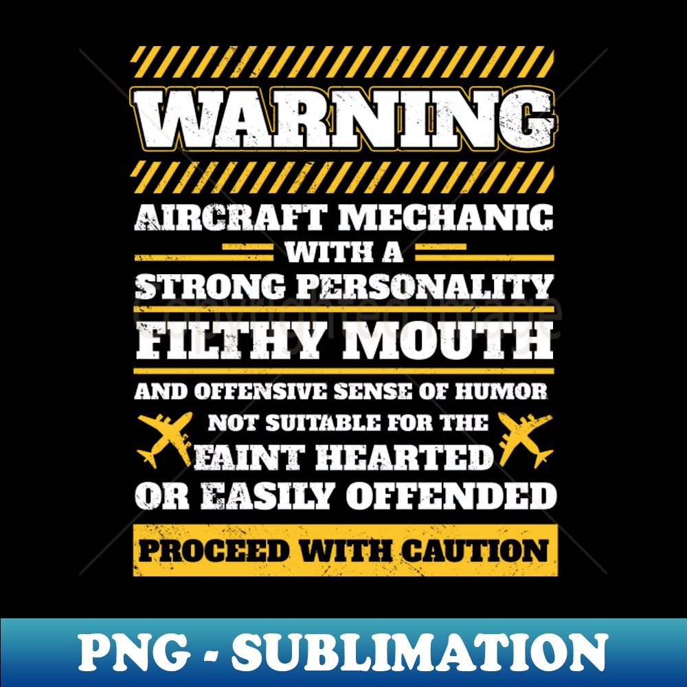 Aircraft Mechanic Aviation Airplane Mechanic - Sublimation-R - Inspire ...