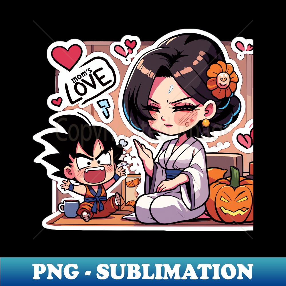 Tantrum Goku Chibi Baby Gokus Mommy Meltdown - High-Quality | Inspire ...