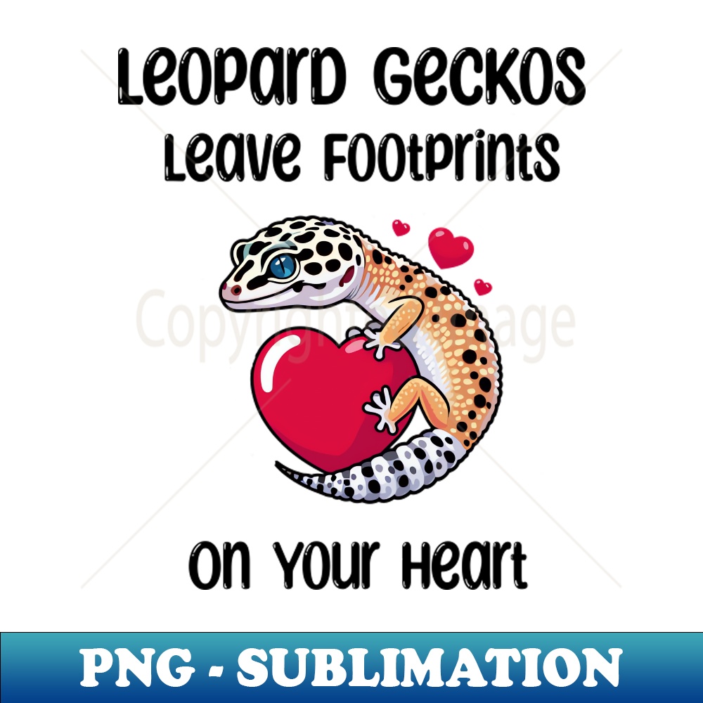 Leopard Geckos Leave Footprints On Your Heart - Decorative S - Inspire ...