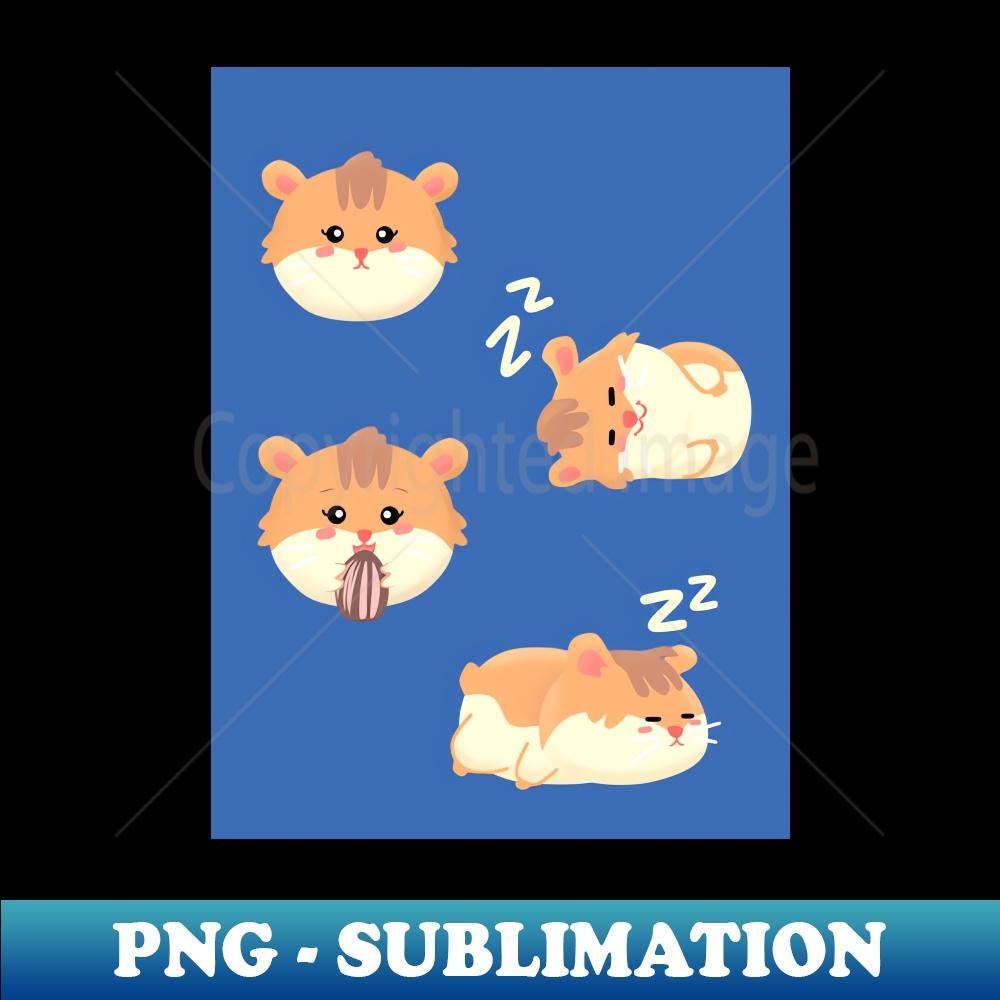 Lazy Hamster - Sublimation-Ready PNG File - Defying the Norm | Inspire ...