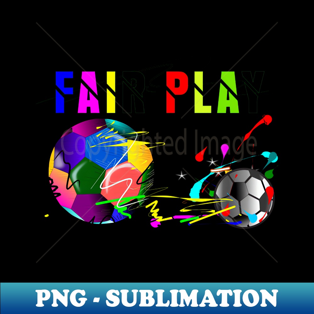 fair play football sport art - Premium PNG Sublimation File | Inspire ...