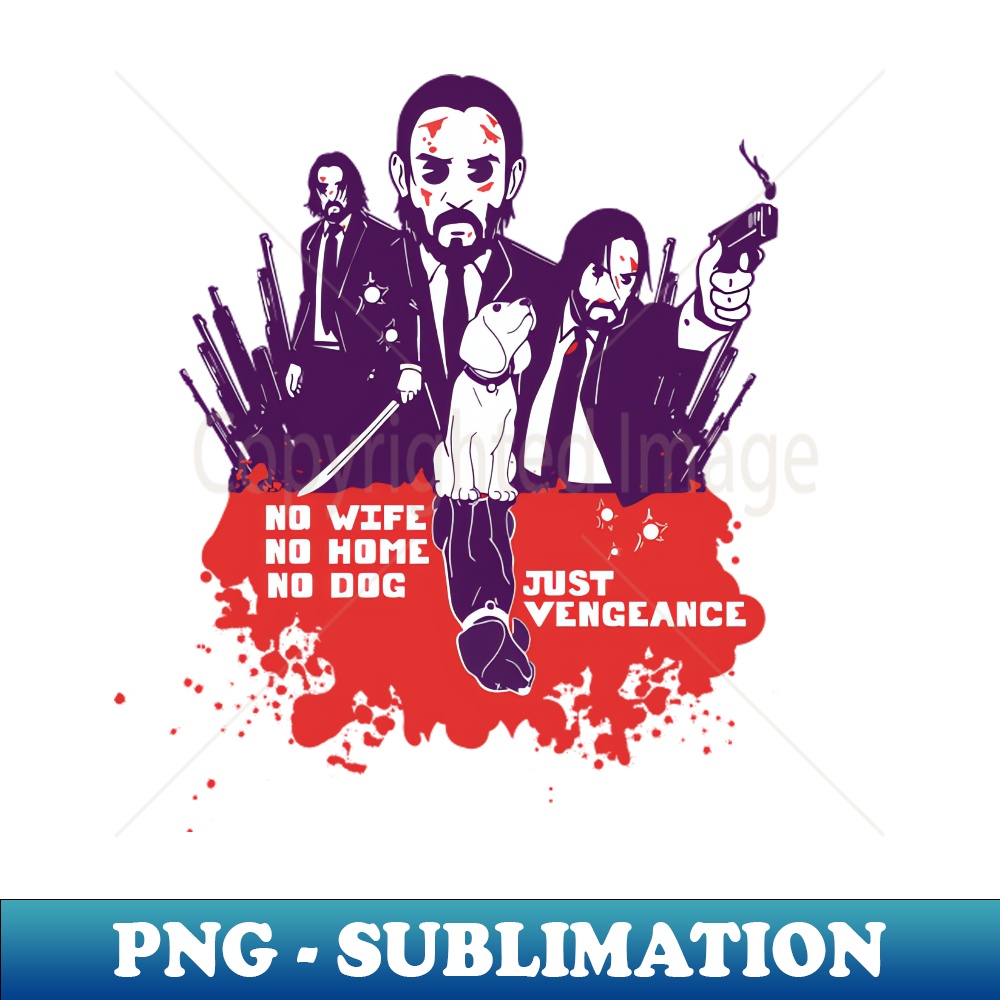 John Wick - Vengeance Edition - PNG Transparent Digital Down | Inspire ...