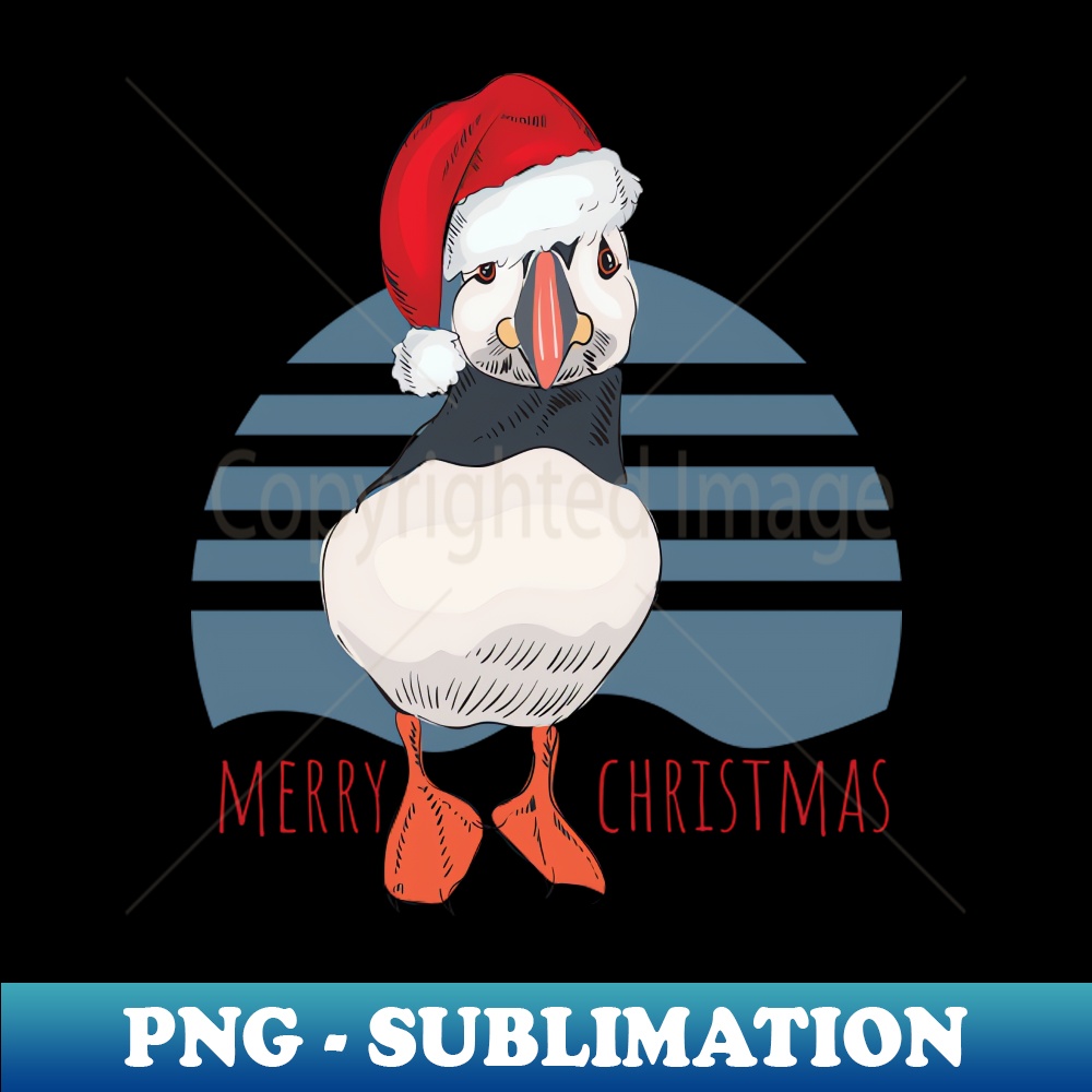 New Year Puffin - PNG Transparent Sublimation File - Capture | Inspire ...