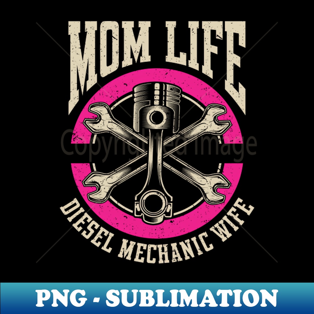 Vintage Mechanic Diesel Mechanic Mom - Signature Sublimation | Inspire ...