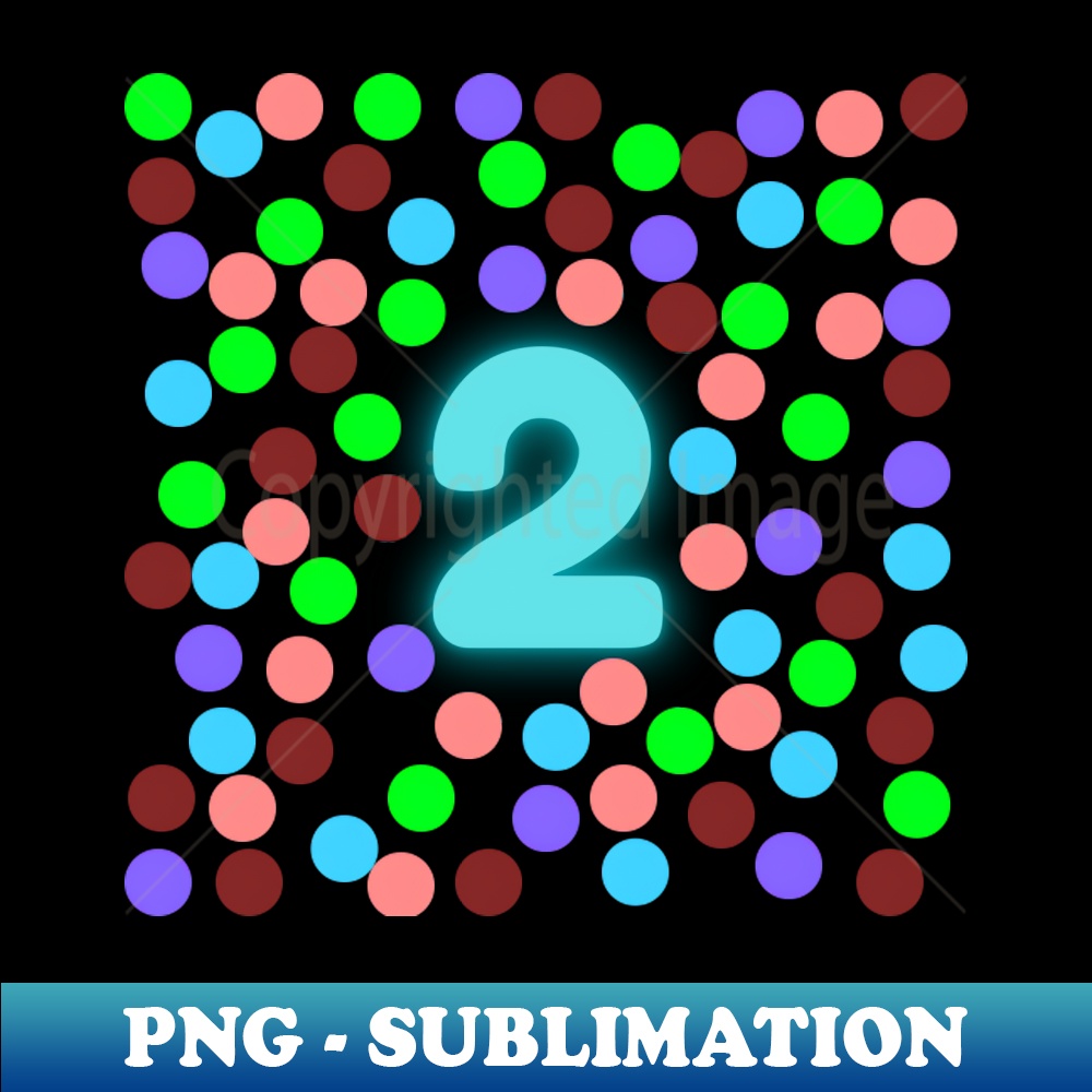 2 Number - Professional Sublimation Digital Download - Enhan - Inspire ...