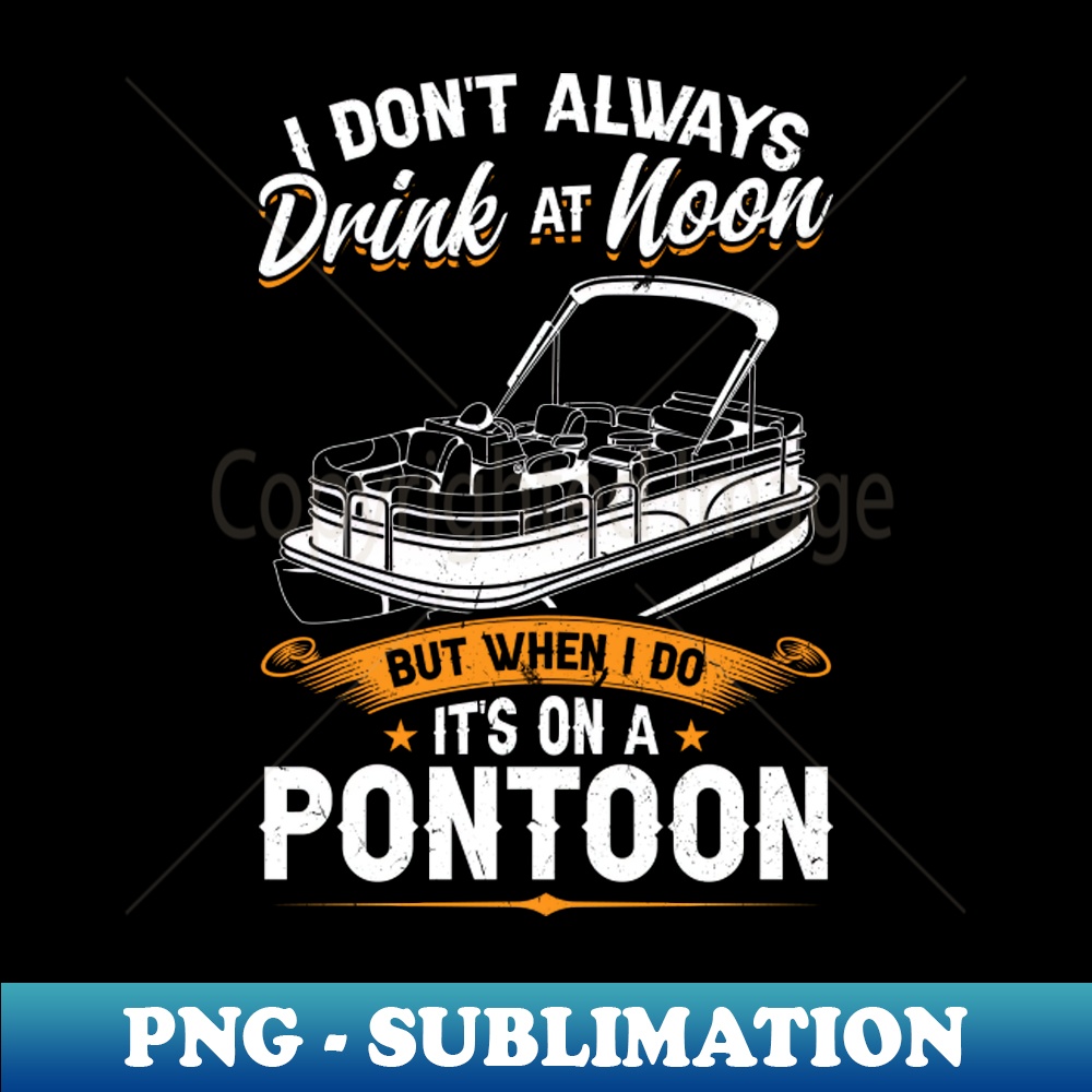 I Drinkt At Noon On A Pontoon - Pontoon Boat - Creative Subl | Inspire ...