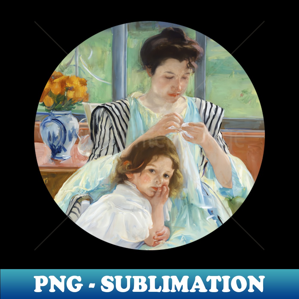 THE BEST KNITTING MOM EVER FINE ART VINTAGE STYLE CHILD AND | Inspire ...