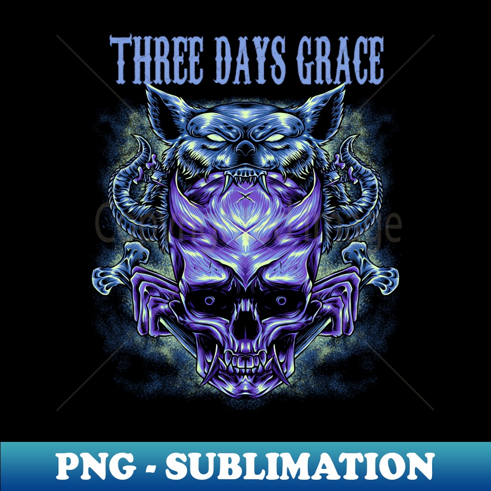 THREE DAYS BAND - PNG Transparent Sublimation File - Defying | Inspire ...