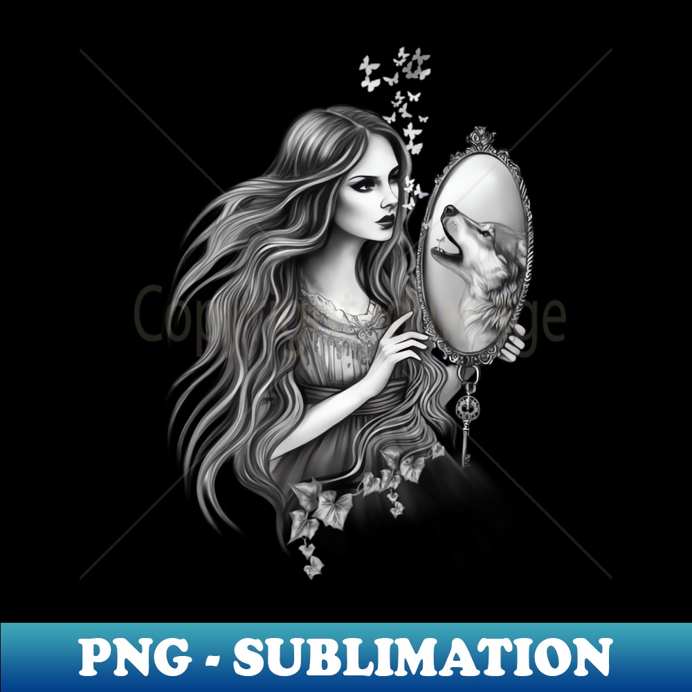 Magic Mirror - Exclusive PNG Sublimation Download - Boost Yo | Inspire Uplift