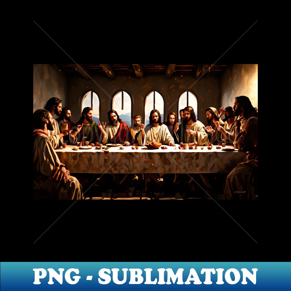 The Last Supper Reborn A Digital Masterpiece - Modern Sublim | Inspire ...
