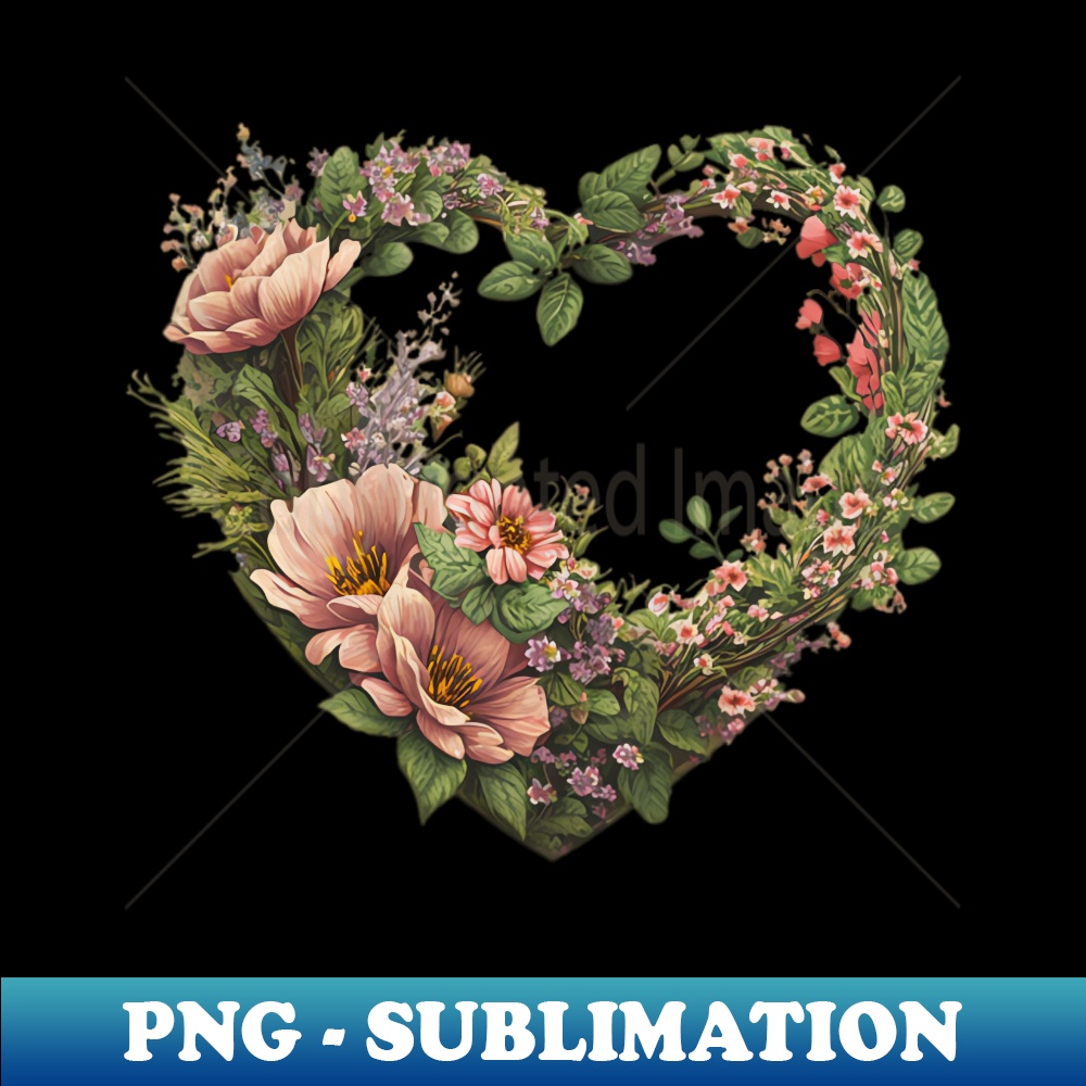 in the shape of a heart - Exclusive Sublimation Digital File | Inspire ...