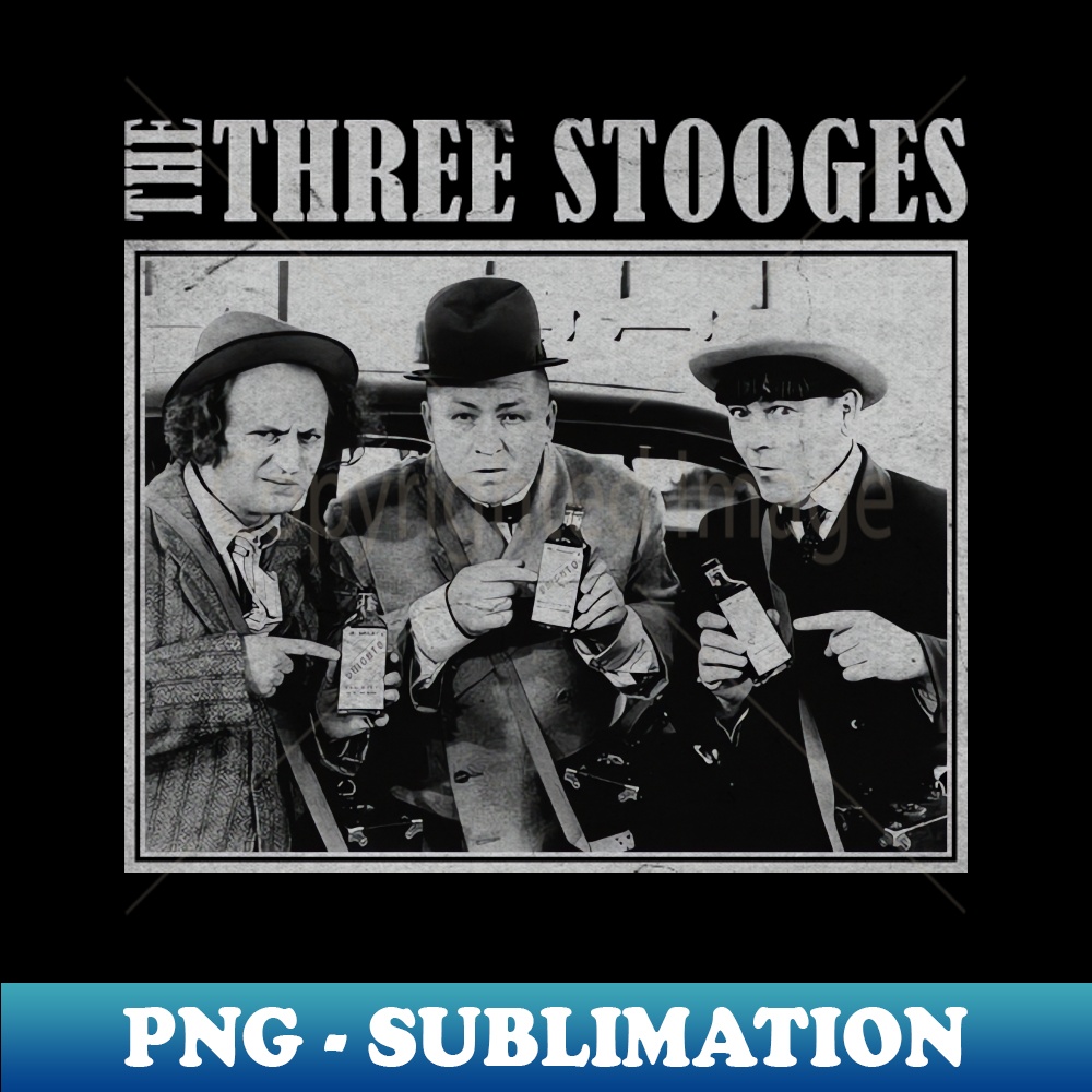 The Three Stooges Vintage - Vintage Sublimation PNG Download - Inspire ...