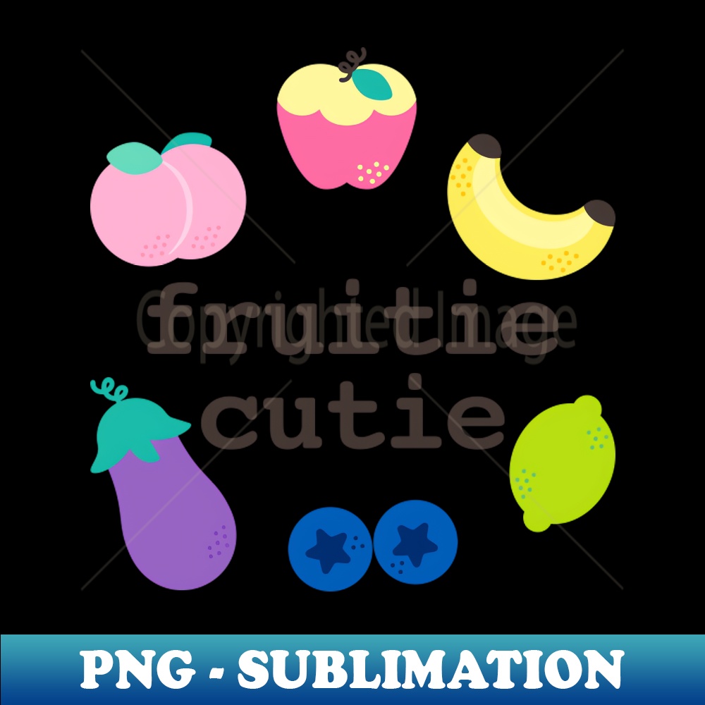 fruitie cutie - Retro PNG Sublimation Digital Download - Fas | Inspire ...