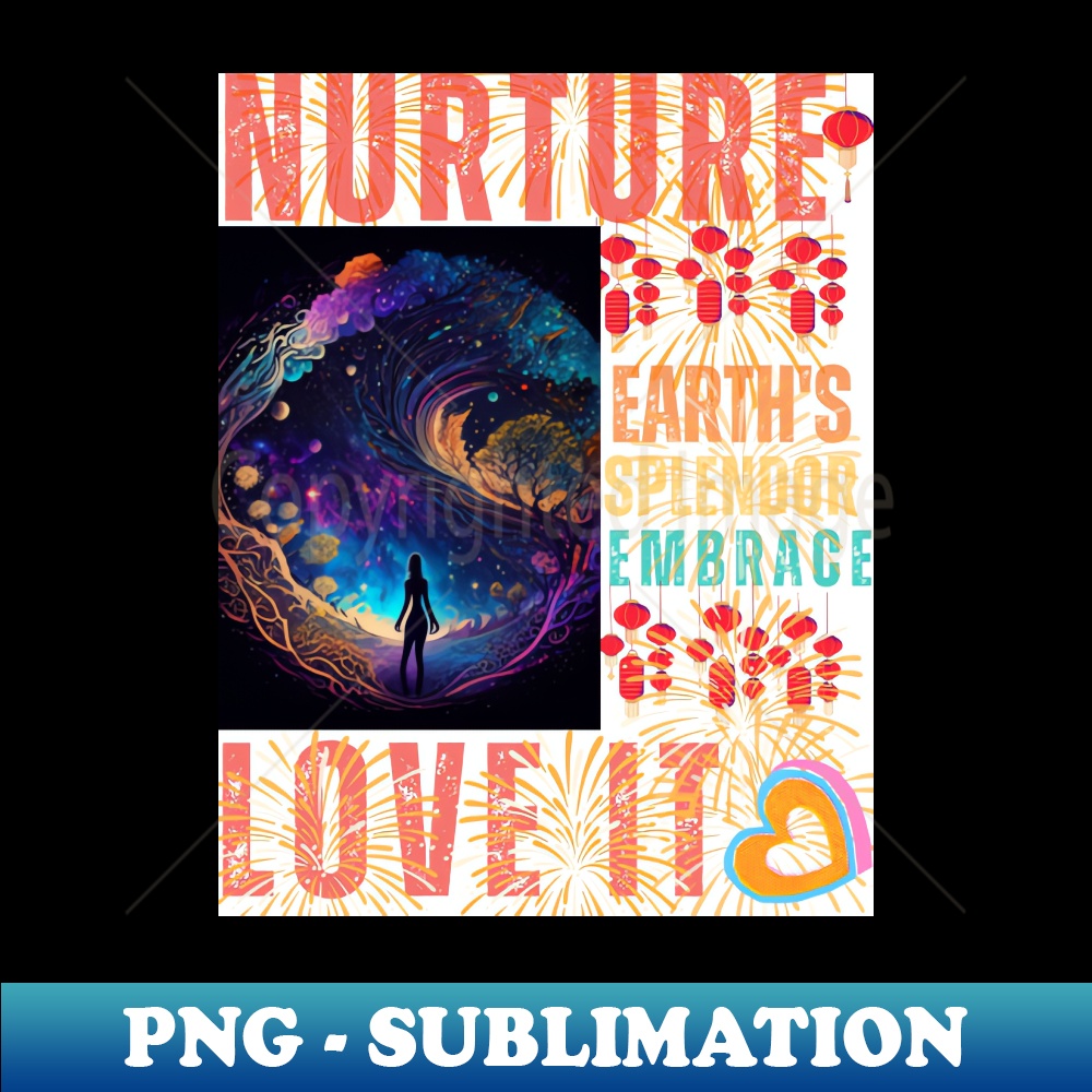 Earths Splendor Embracing Natures Love - Unique Sublimation | Inspire ...