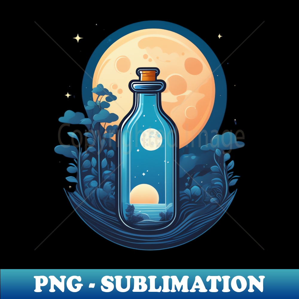 catch the moon in a bottle with trees - Decorative Sublimati | Inspire ...