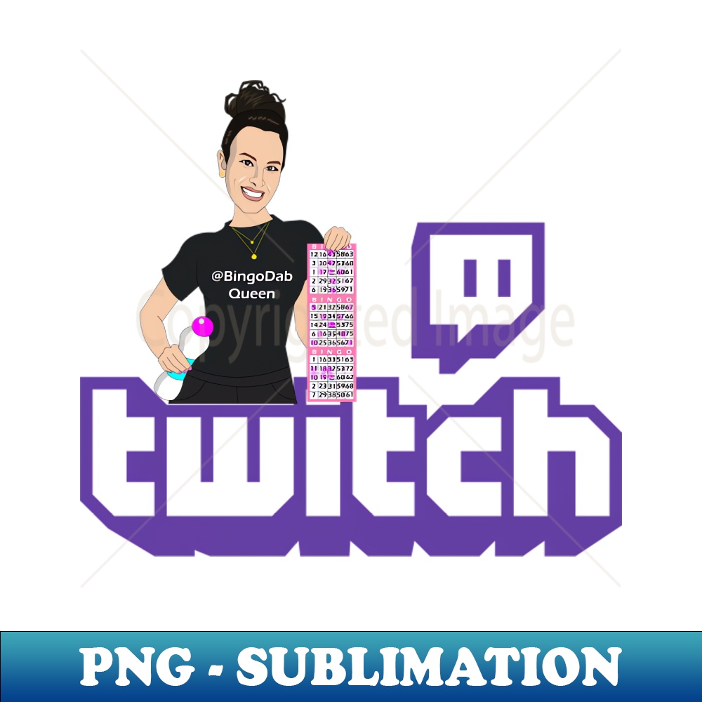 Twitch Queen - PNG Transparent Digital Download File for Sub | Inspire ...