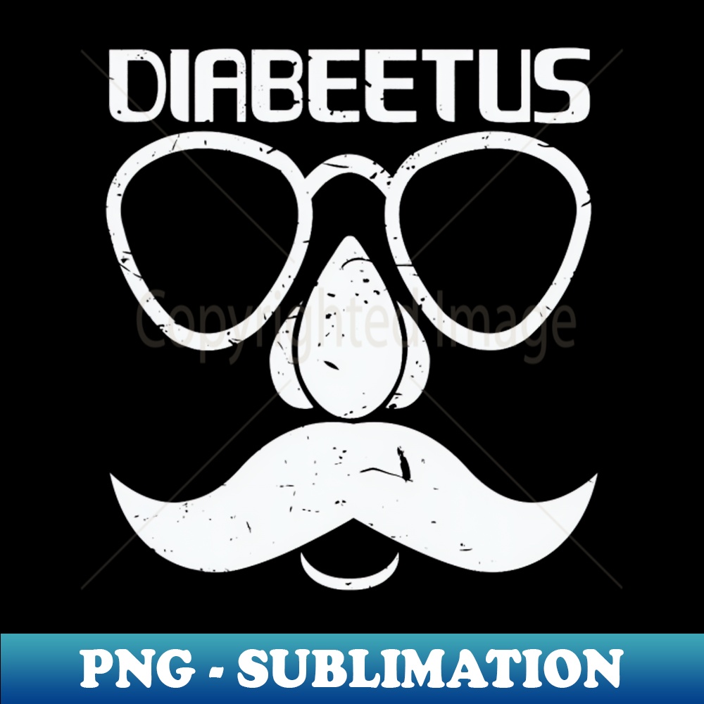 Diabeetus Beard Diabetes Awareness - PNG Transparent Sublima - Inspire ...