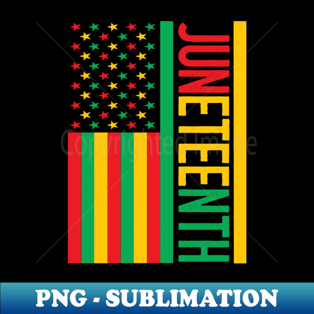 juneteenth American Flag - High-Resolution PNG Sublimation F | Inspire ...