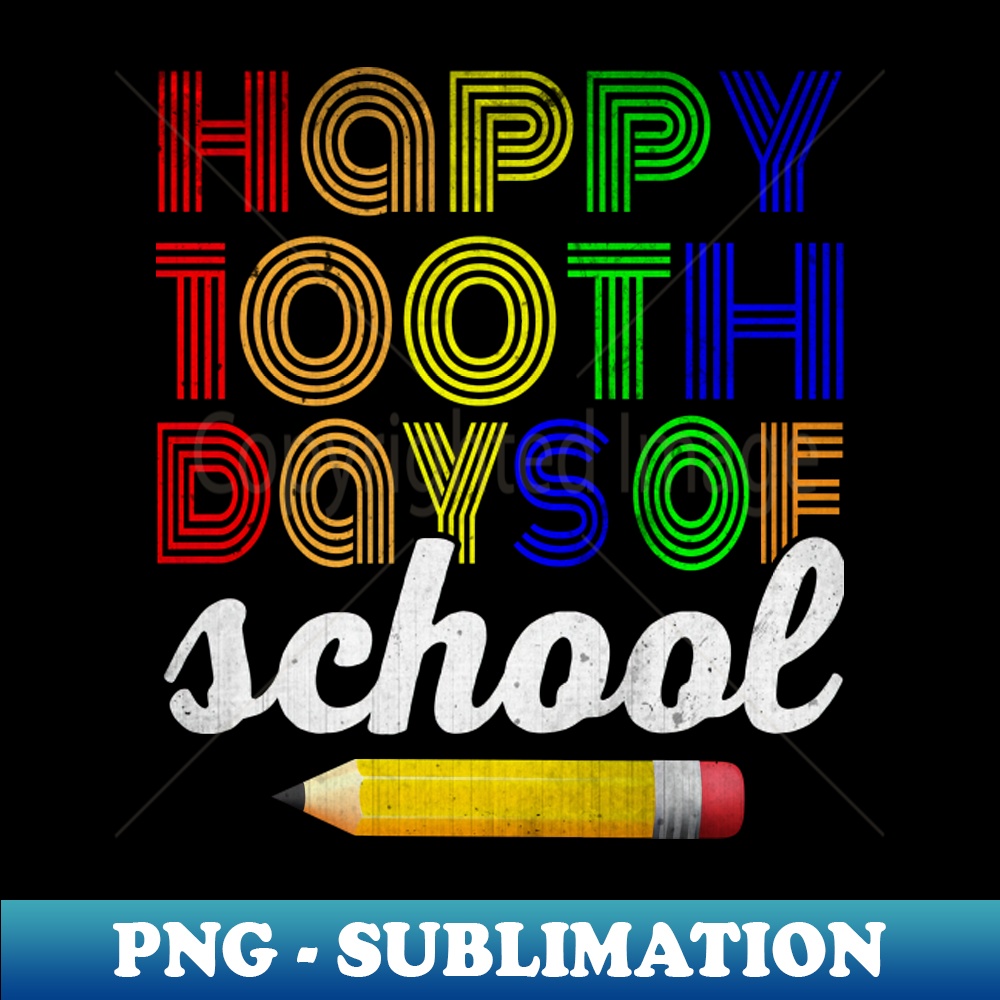 Happy 100th Days of School 100 Days of School Teacher Kids - Inspire Uplift