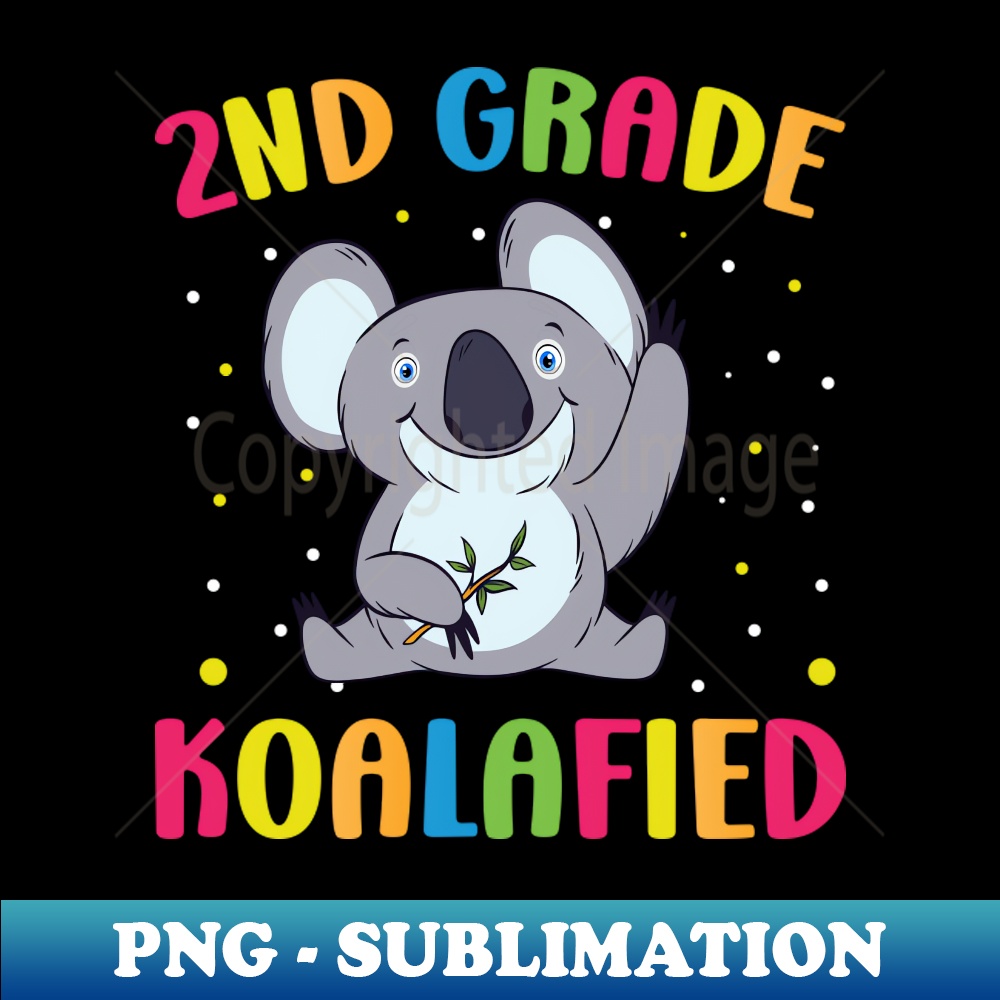 2nd Grade Koalafied - Koala Lover Kids 2nd Grade Student Pun | Inspire ...