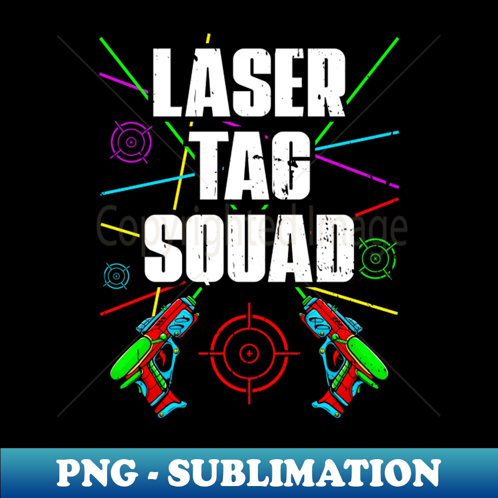 Laser Tag Squad - Signature Sublimation PNG File - Defying t | Inspire ...