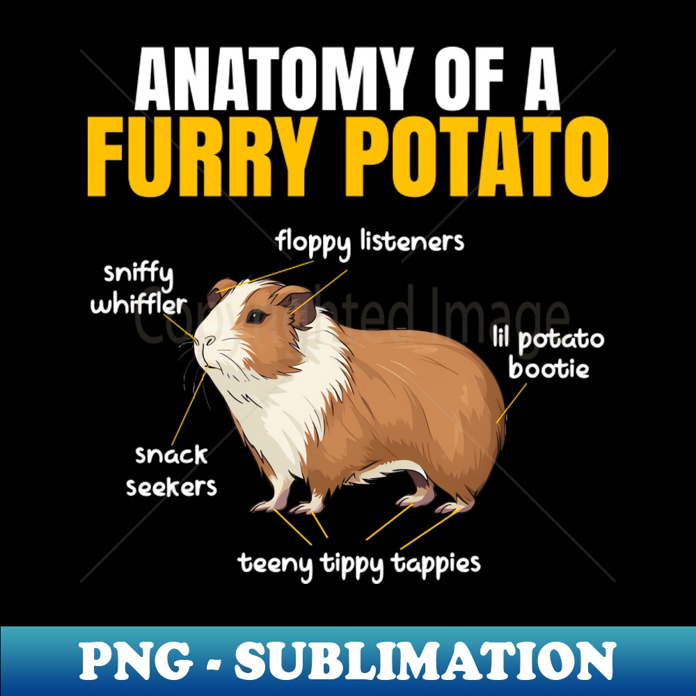 anatomy of a furry potato - PNG Transparent Sublimation File | Inspire ...
