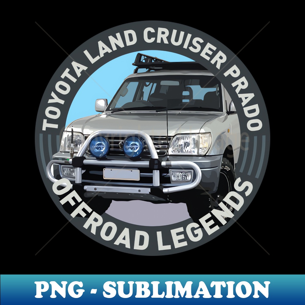 4x4 Offroad Legends Toyota Land Cruiser Prado - Sublimation- | Inspire Uplift