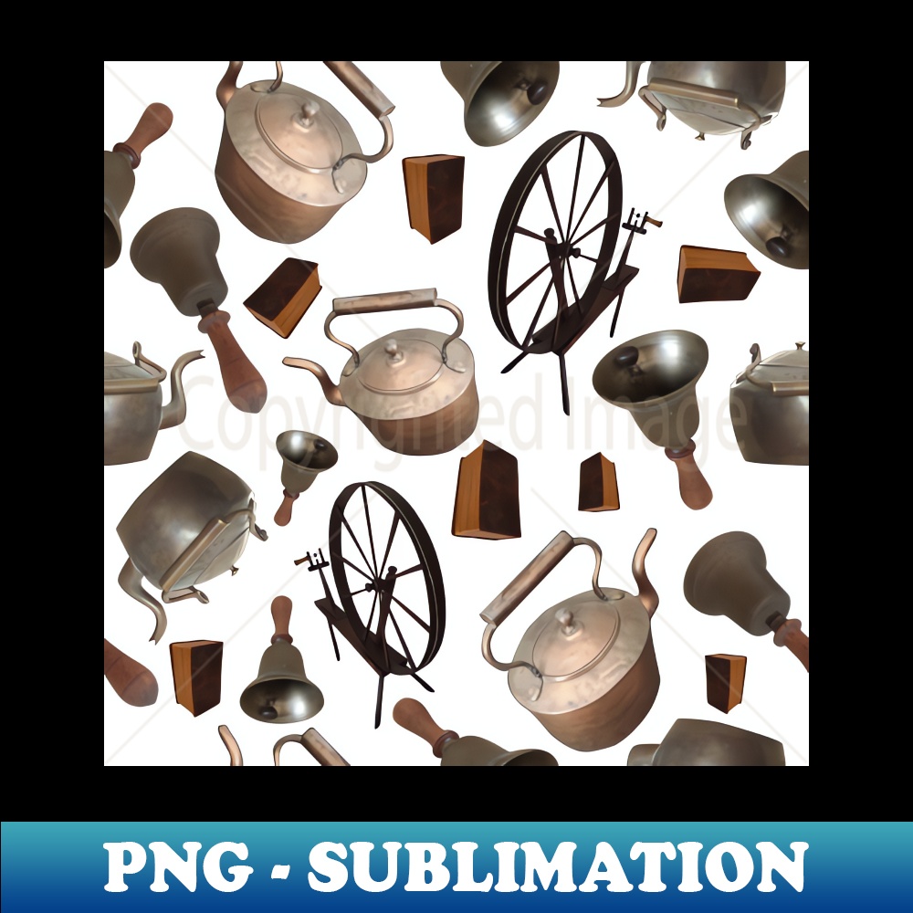 Bells Books Spinning Wheels and Kettles on White - Exclusive | Inspire ...