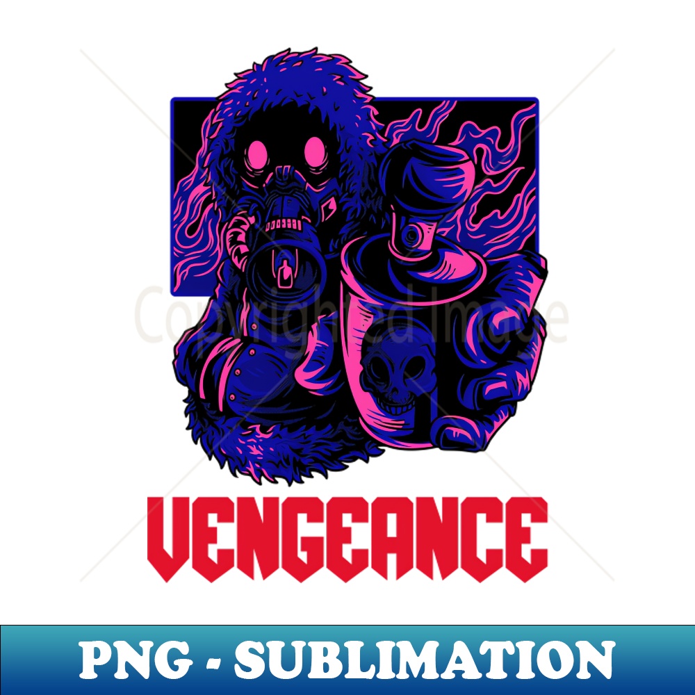 Vengeance - PNG Transparent Sublimation Design - Stunning Su | Inspire ...