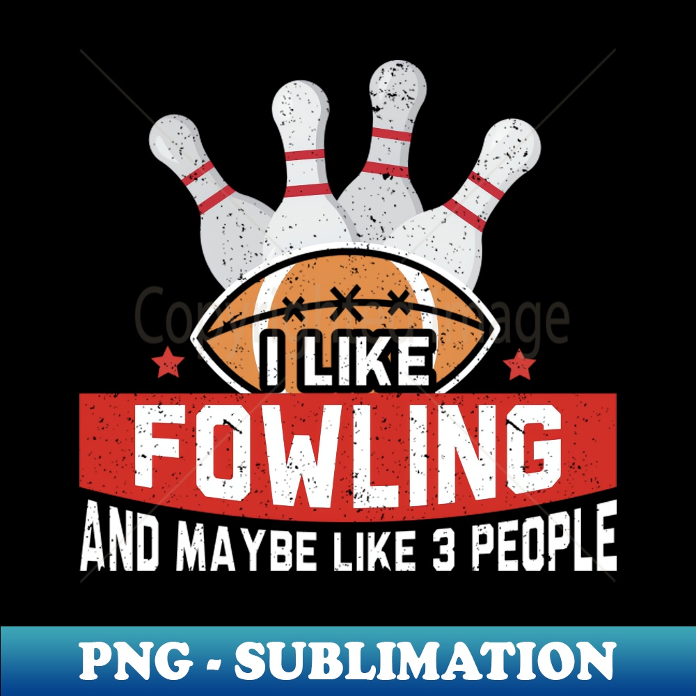 Gift Bowling Football Fowler Fowling - Decorative Sublimatio | Inspire ...